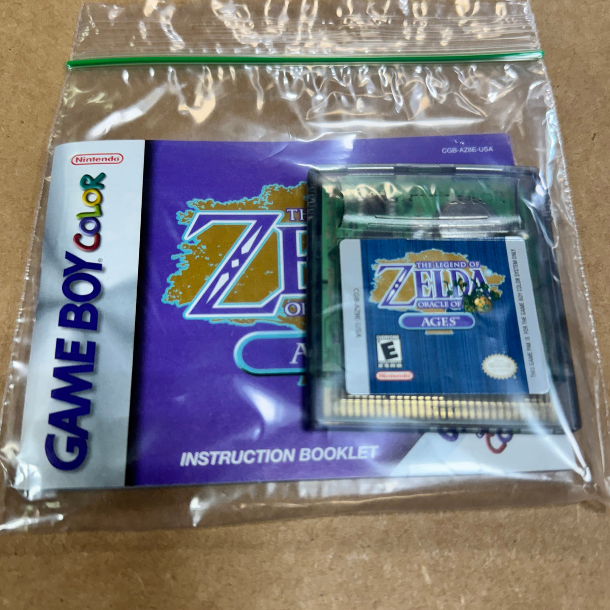 Zelda Oracle of Ages [With Manual] - (LS) (GameBoy Color) – Secret ...