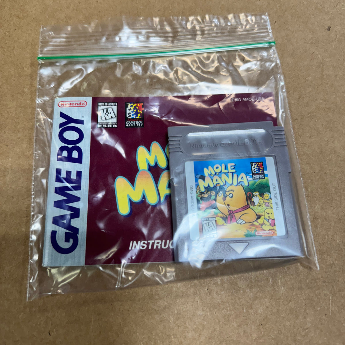 Mole Mania [With Manual] - (LS) (GameBoy) – Secret Castle Toys & Games