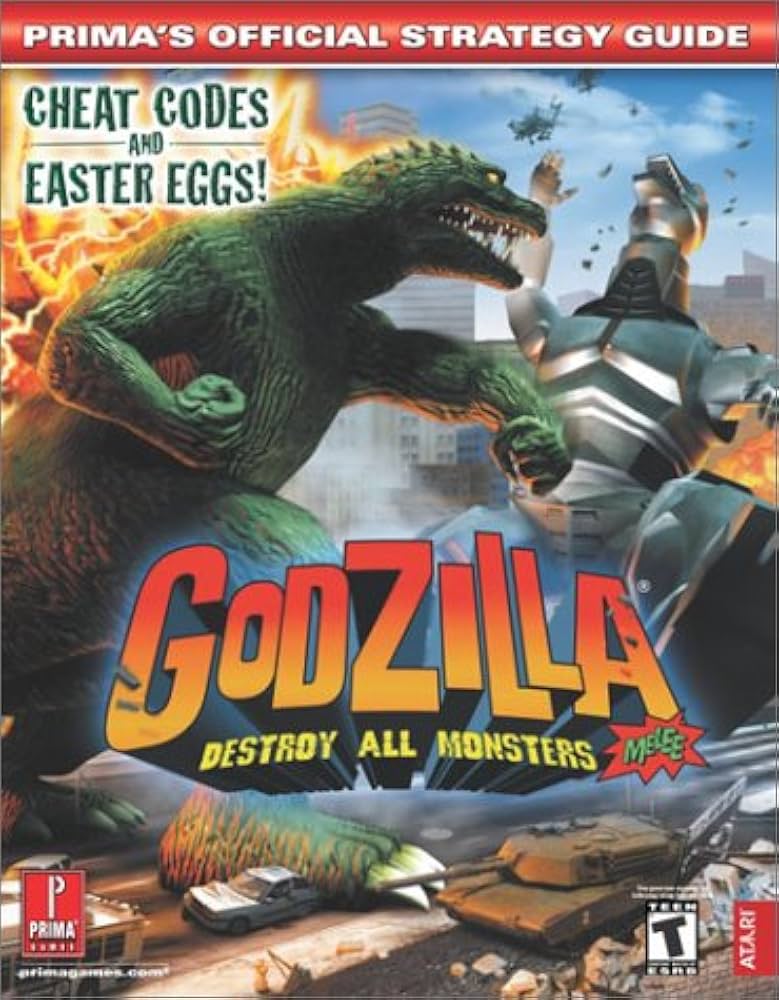 Godzilla Destroy All Monsters Melee [Prima] - (P/O Book) (Strategy Gui ...