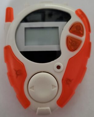 Digimon Digivice D3 - Transparent Orange/White – Secret Castle Toys & Games