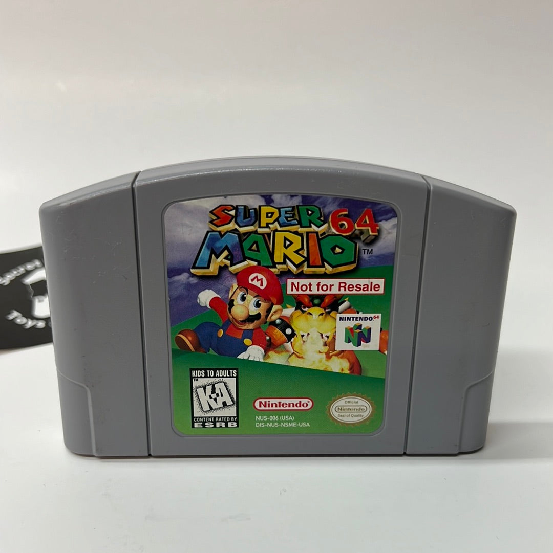 Super Mario 64 [Not for Resale] - (LS) (Nintendo 64) for Sale – Secret ...