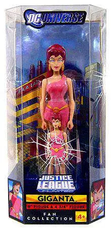 DC Universe Justice League Unlimited Giganta Fan Collection - (Sealed ...