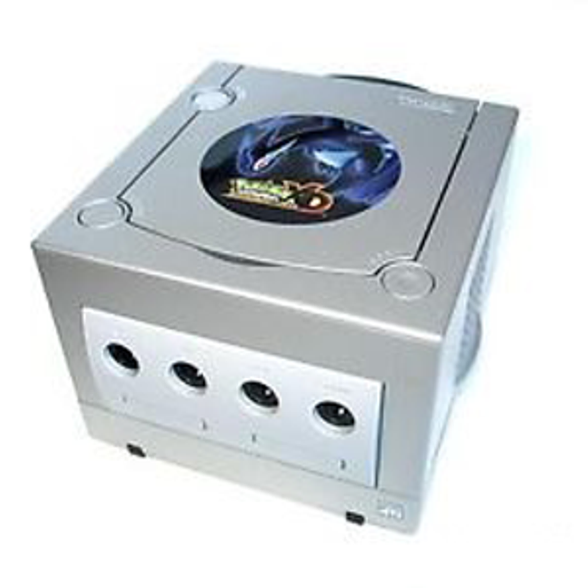 Platinum Silver Gamecube [Pokemon XD Gale of Darkness Limited Edition ...