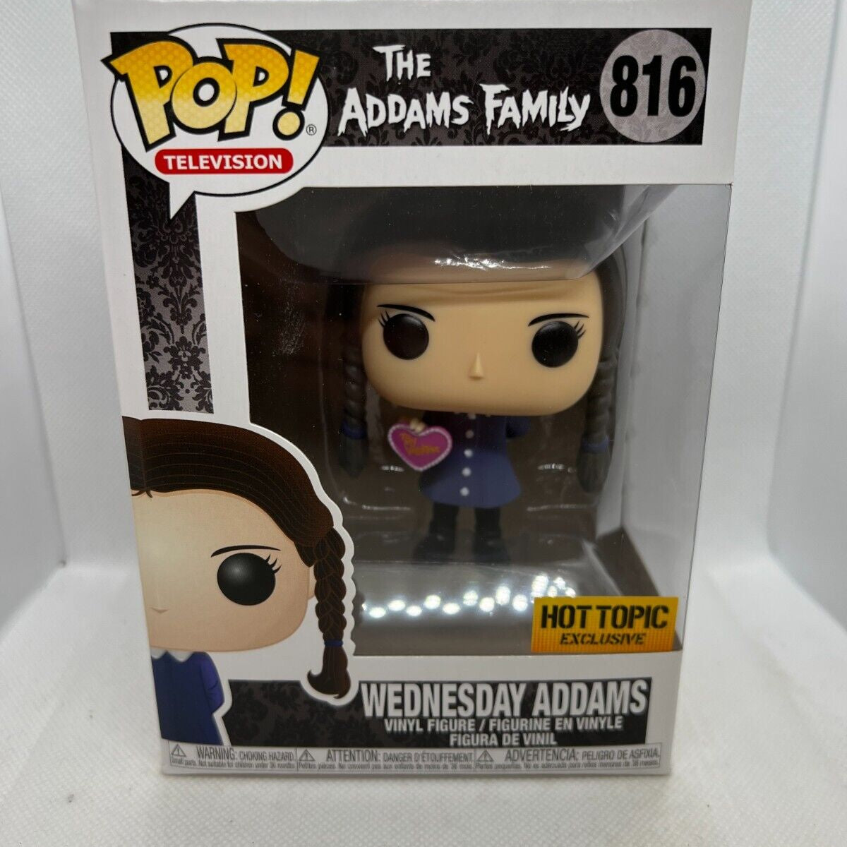 Funko Pop Addams Family Wednesday Addams HTP #816 – Secret Castle Toys ...