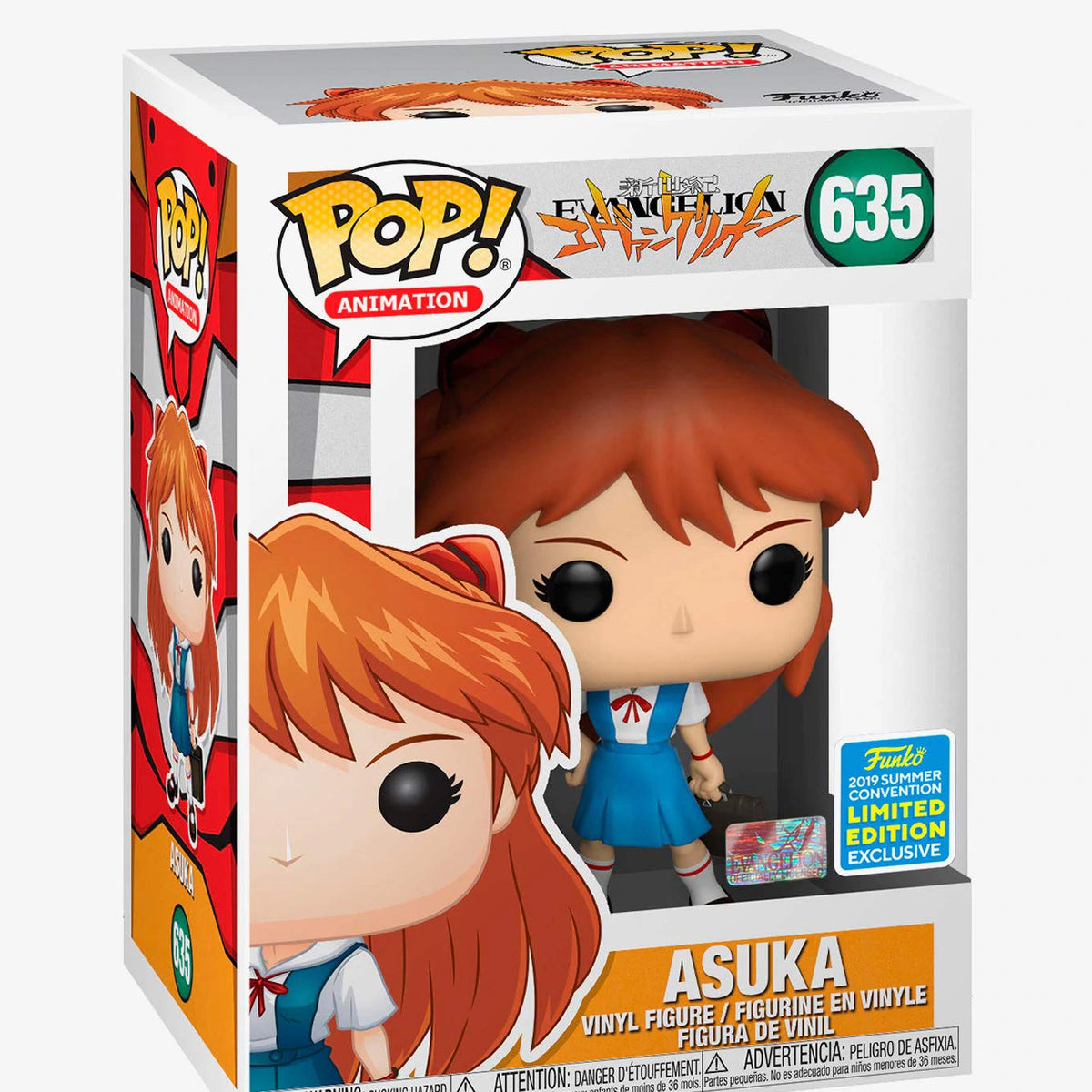 POP Animation Asuka Evangelion (2019 Summer Convention Exclusive) 635 ...
