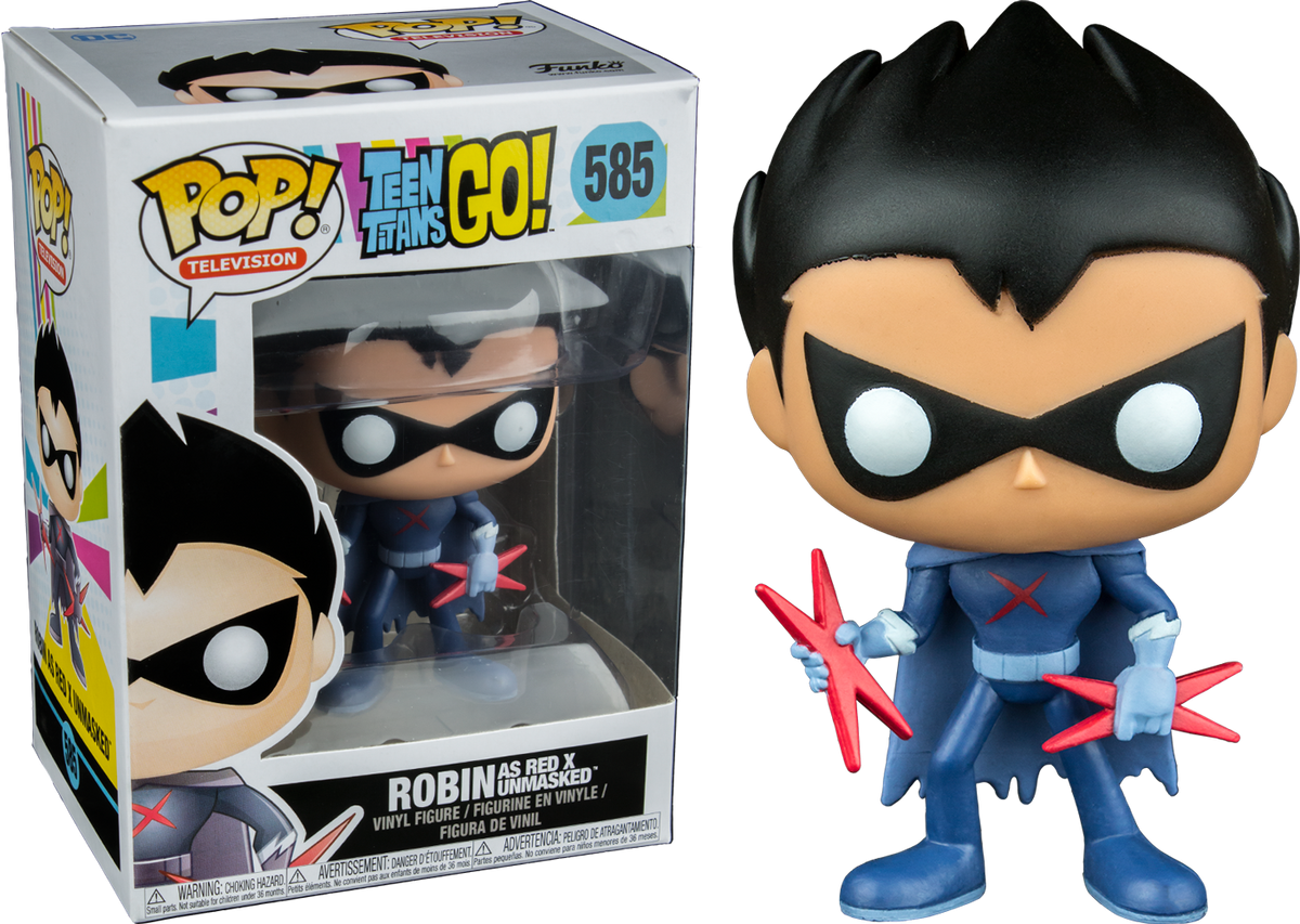 POP Television Teen Titans Go Robin As Red X Unmasked (BAM Exclusive ...