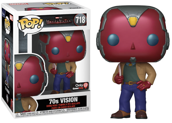 POP Vision 70s WandaVision (Gamestop Exclusive) 718 for Sale – Secret ...